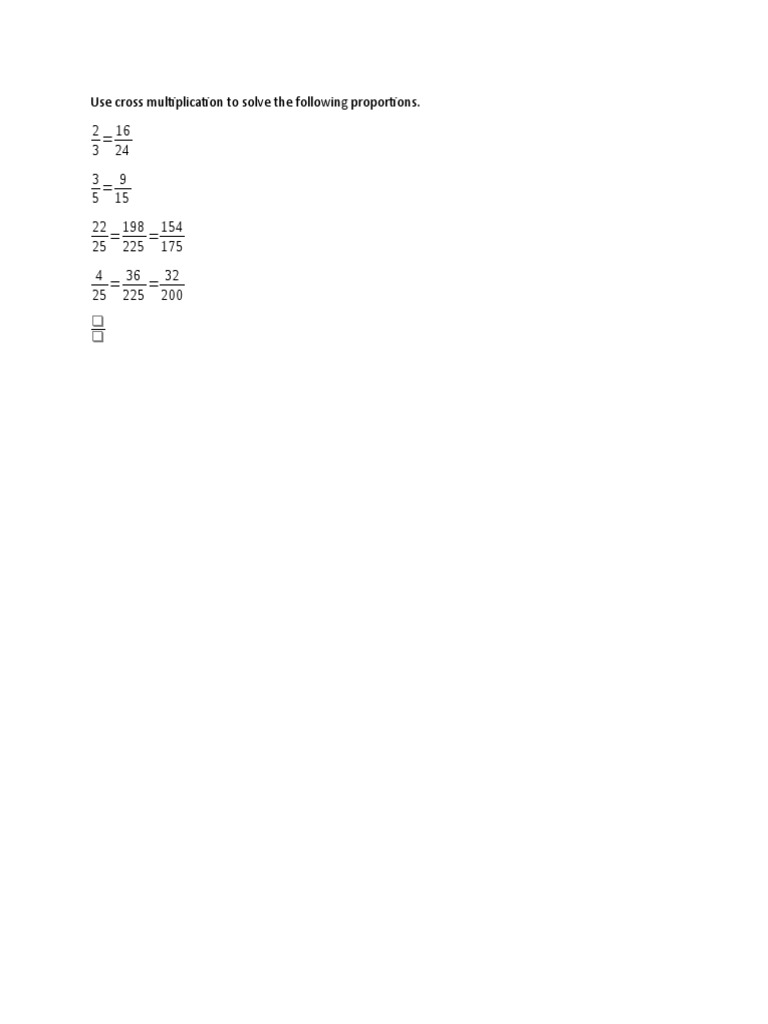 Proportion Problems for Students | PDF | Teaching Methods & Materials