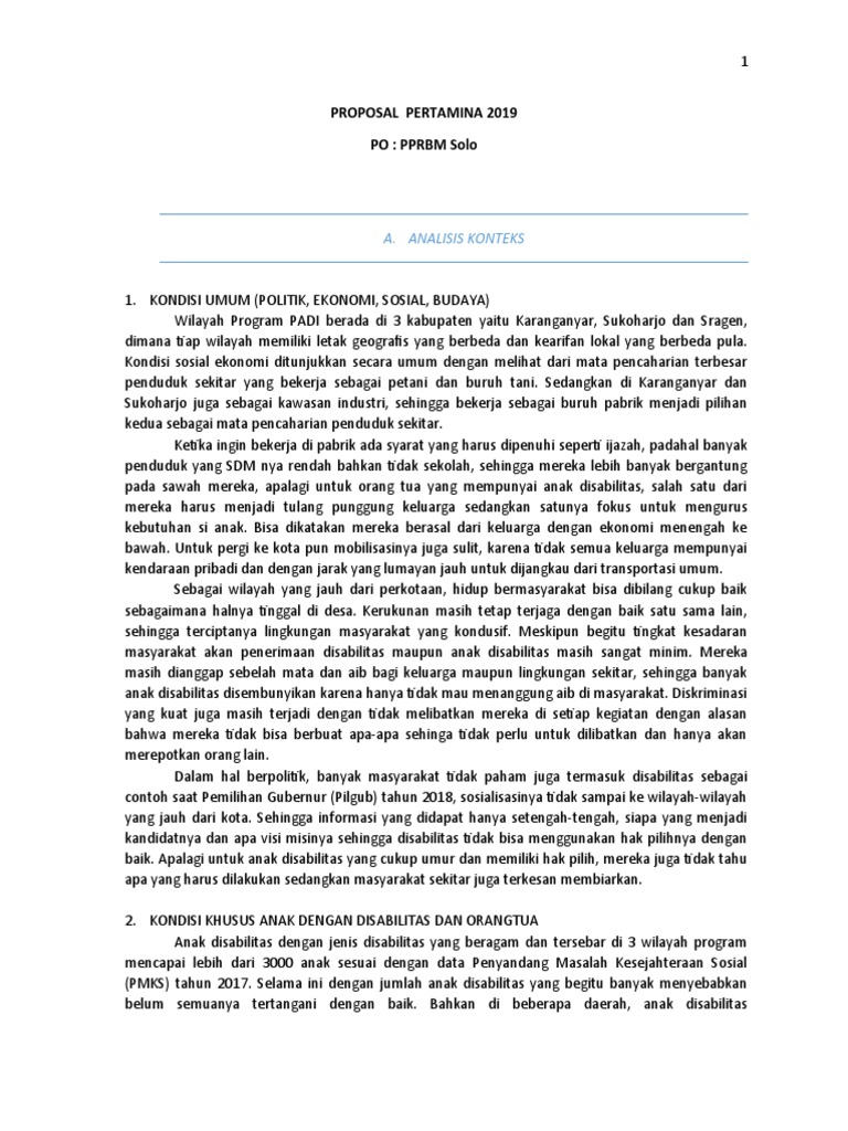 Proposal Pertamina | PDF