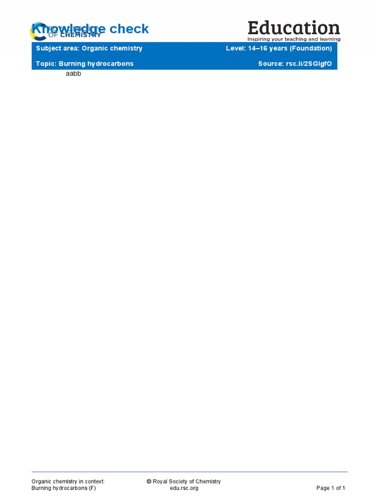 Knowledge Check | PDF