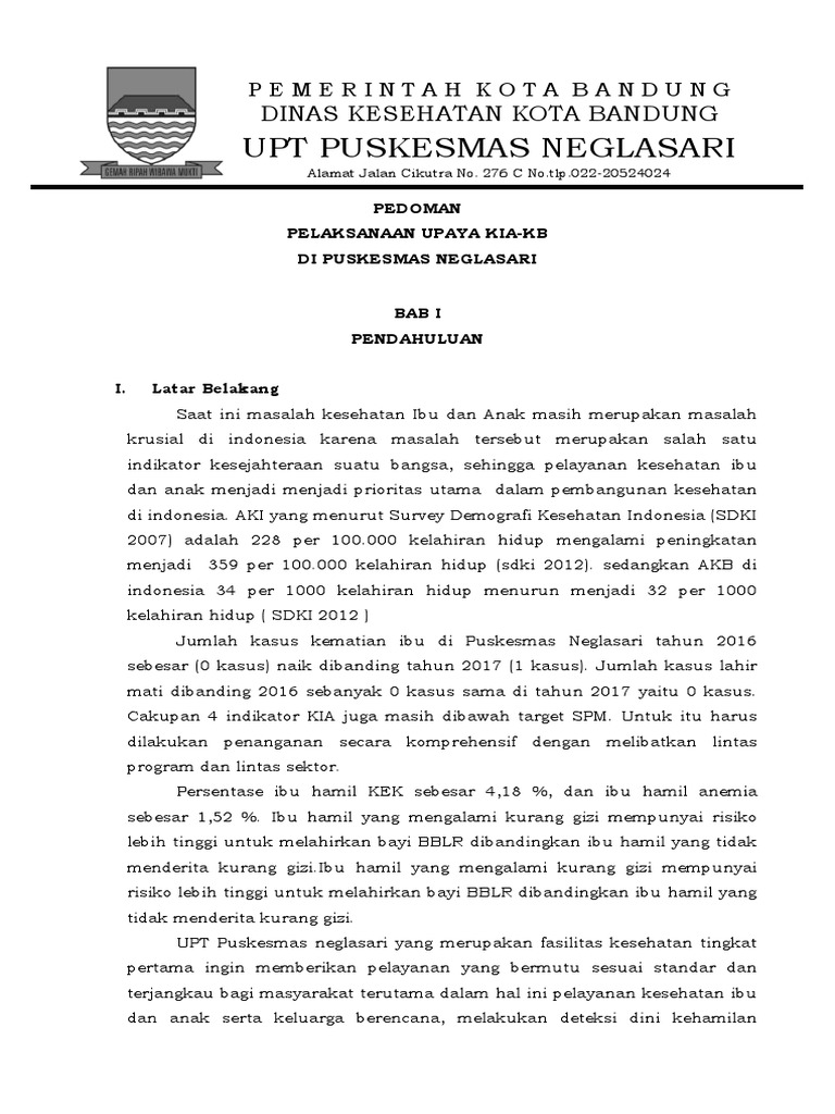 Pedoman Kia KB | PDF