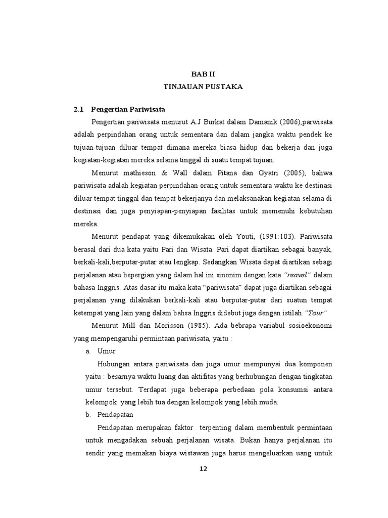 Bab 2 Skripsi | PDF