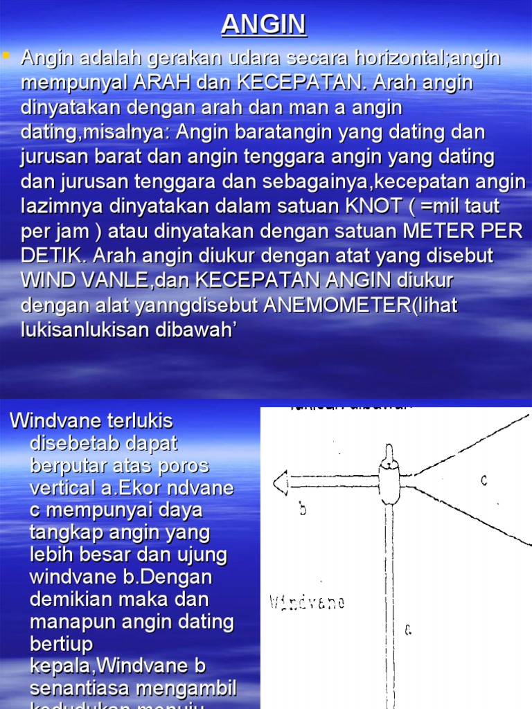 Dasar-Dasar Angin dan Alat Ukurnya | PDF