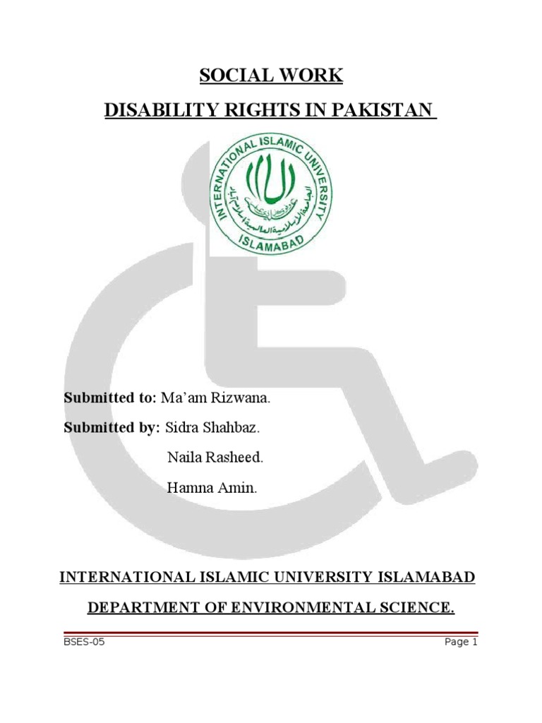 Disability Rights Final | PDF | Disability | Accessibility