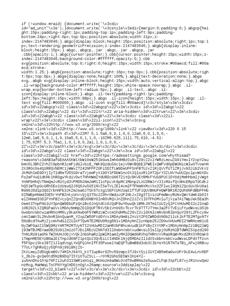 Decoding the Structure and Logic of an In-Banner Ad Script | PDF | Xml ...