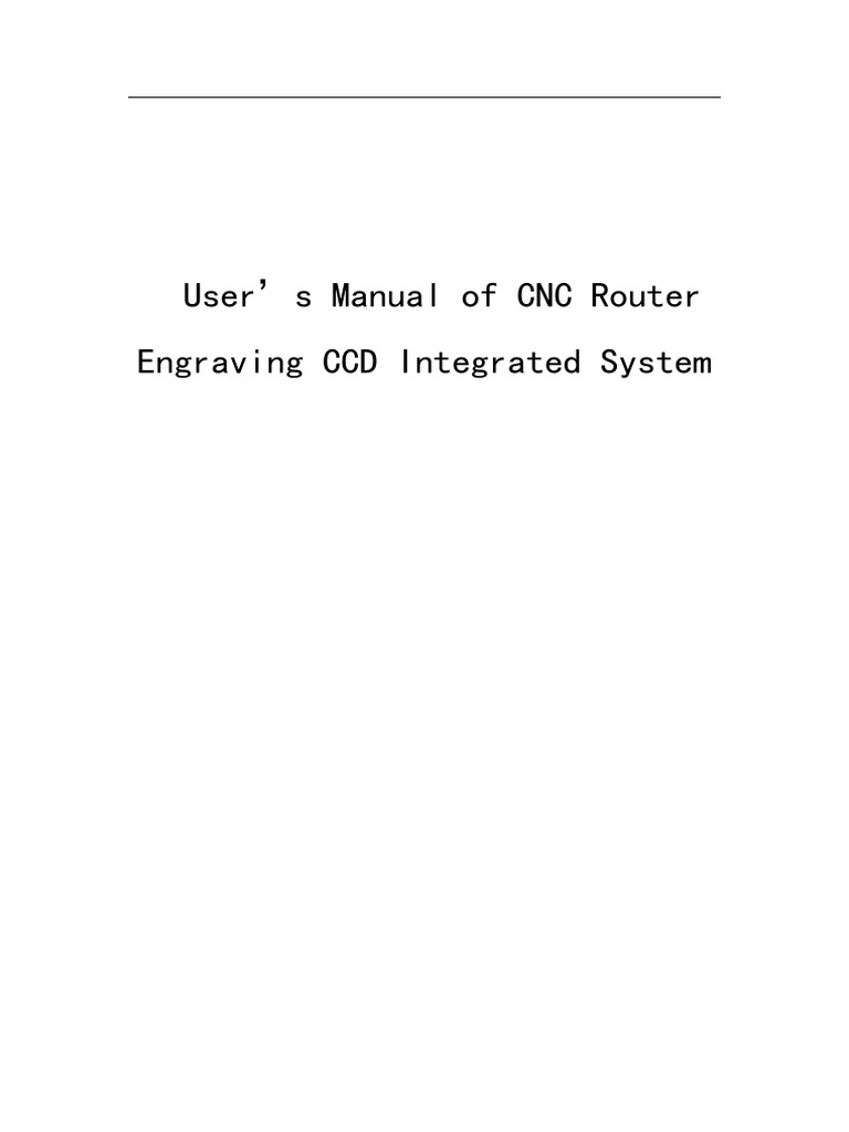 CNC Router User Manual Guide | PDF | Ip Address | Installation ...