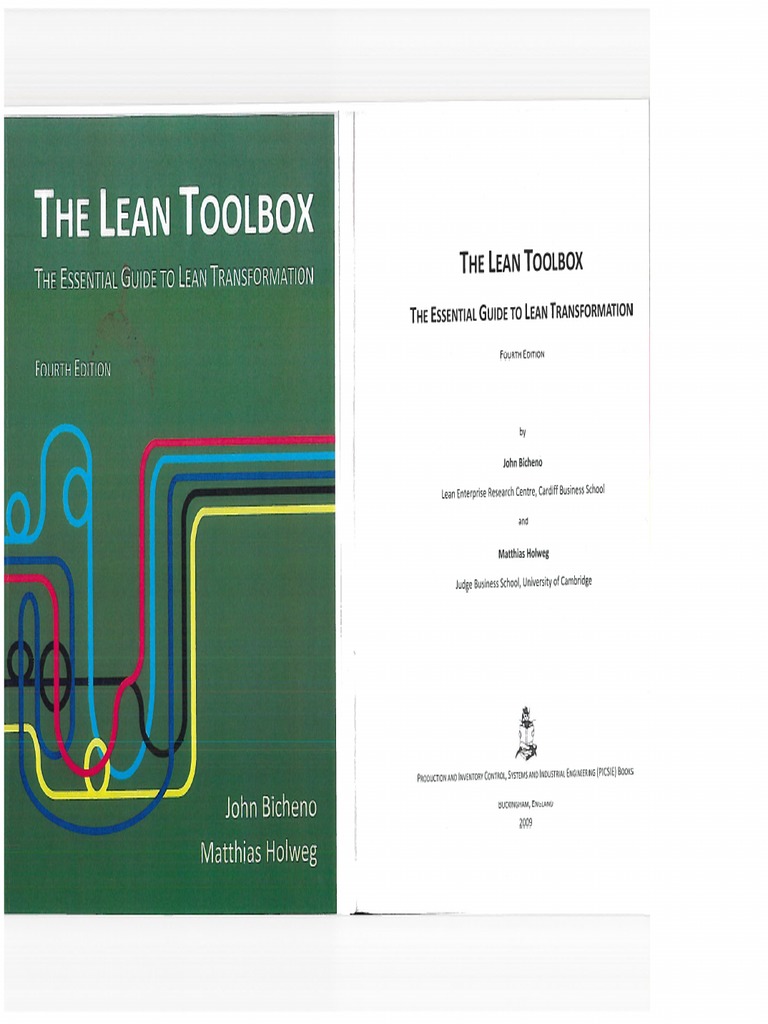 The Lean Toolbox 4th Edition (2008) | PDF
