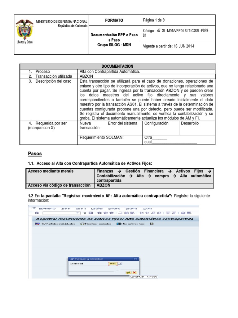 ABZON Altas Con Contrapartida Automatica Con Donacion | PDF ...