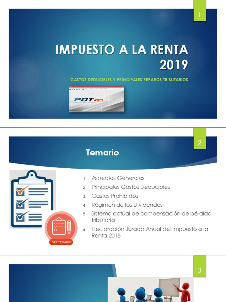 Impuesto A La Renta - 2020 | PDF | Devengo | Impuesto sobre la renta