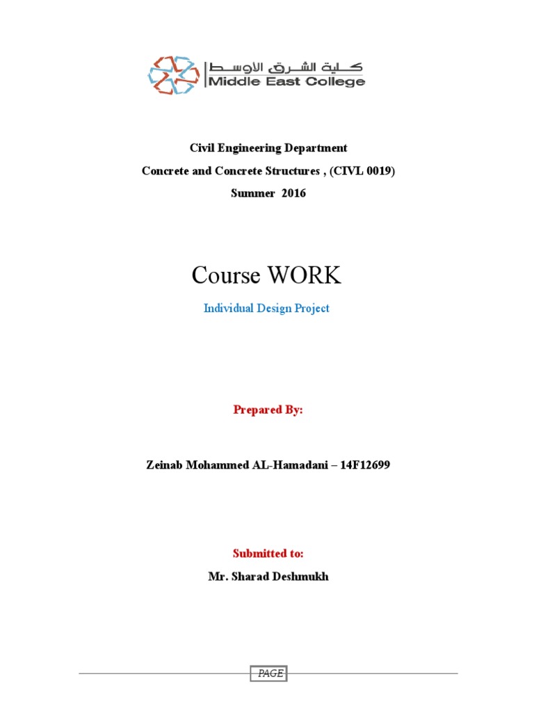 Concrete Zeinab | PDF | Bending | Beam (Structure)