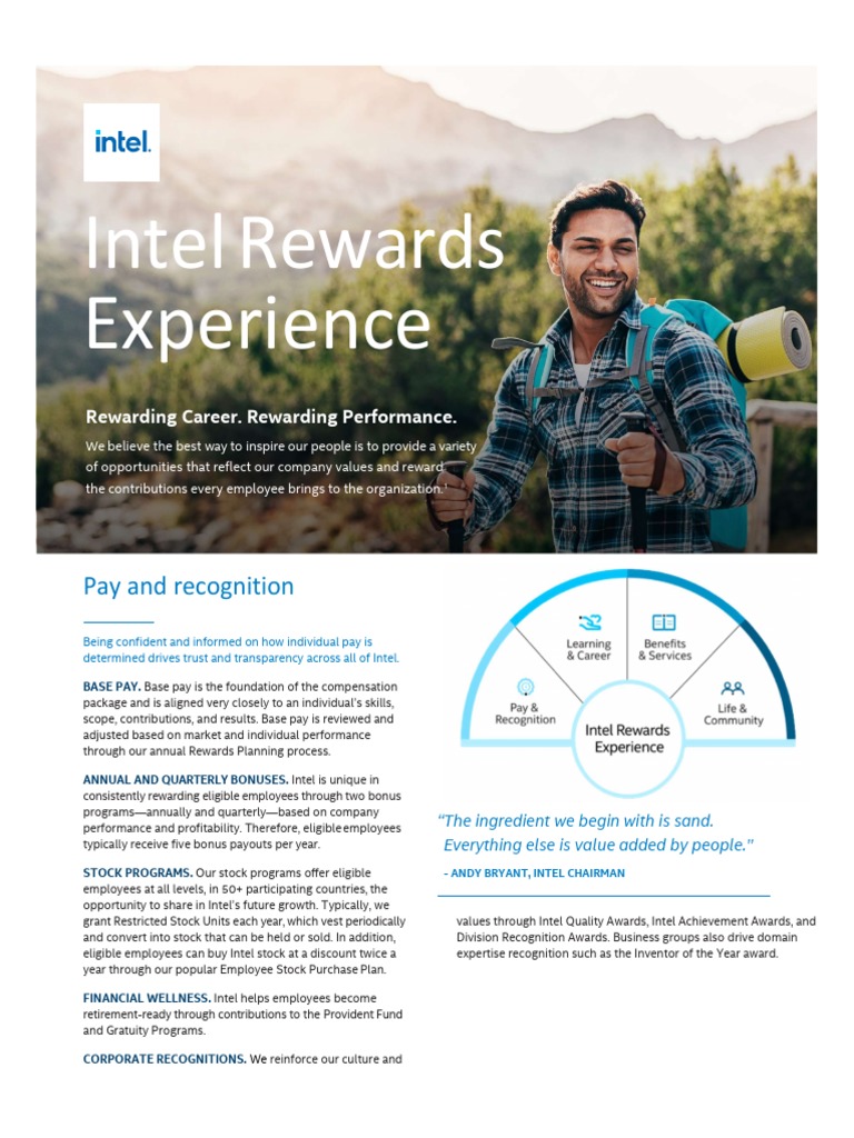 Intel Rewards Experience: Pay and Recognition | PDF | Sick Leave ...