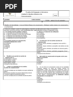 GUIA CASTELLANO 4to. 12-03-21 | PDF | Comunicación | Medios de ...