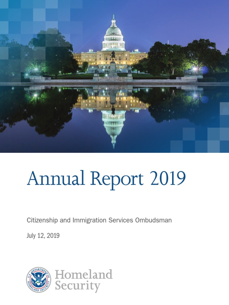 Annual Report 2019: Citizenship and Immigration Services Ombudsman July ...