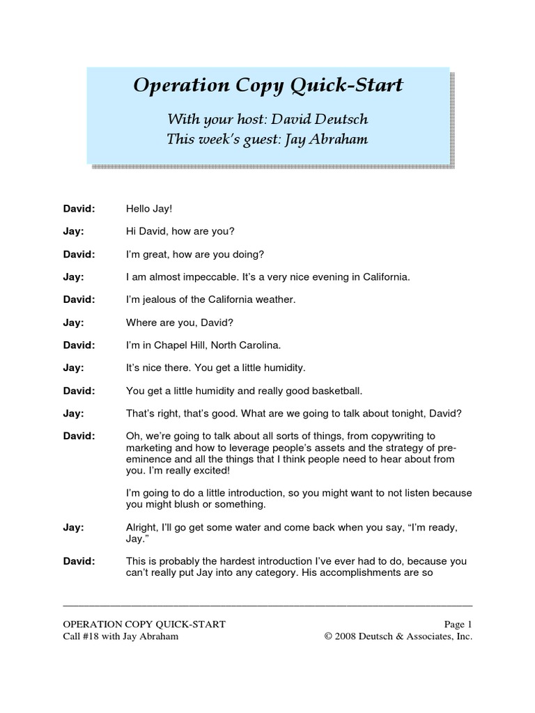 Copywriting Quick Start Crash Course | PDF | Business | Science