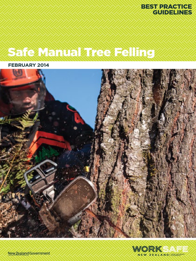 Forest Harvesting Manual Tree Felling | PDF | Hazards | Occupational ...