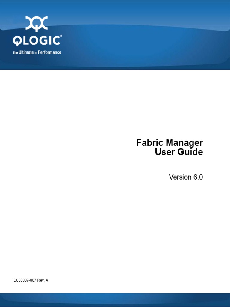 Fabric Manager's InfiniBand Subnet Manager | PDF | Transmission Control ...