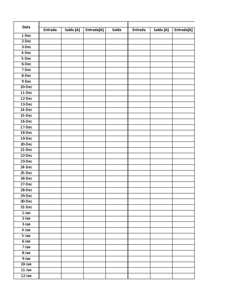 Planilha de Horários | PDF | Art