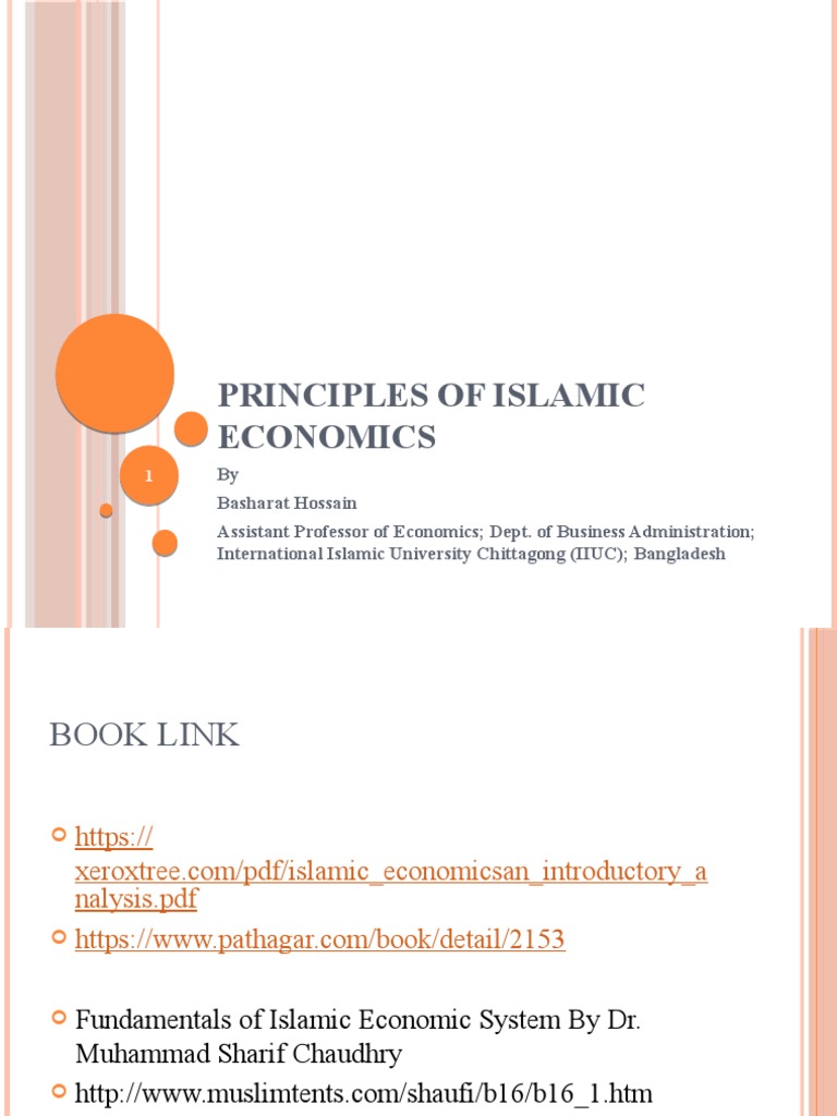 Principles of Islamic Economics | PDF | Hadith | Quran