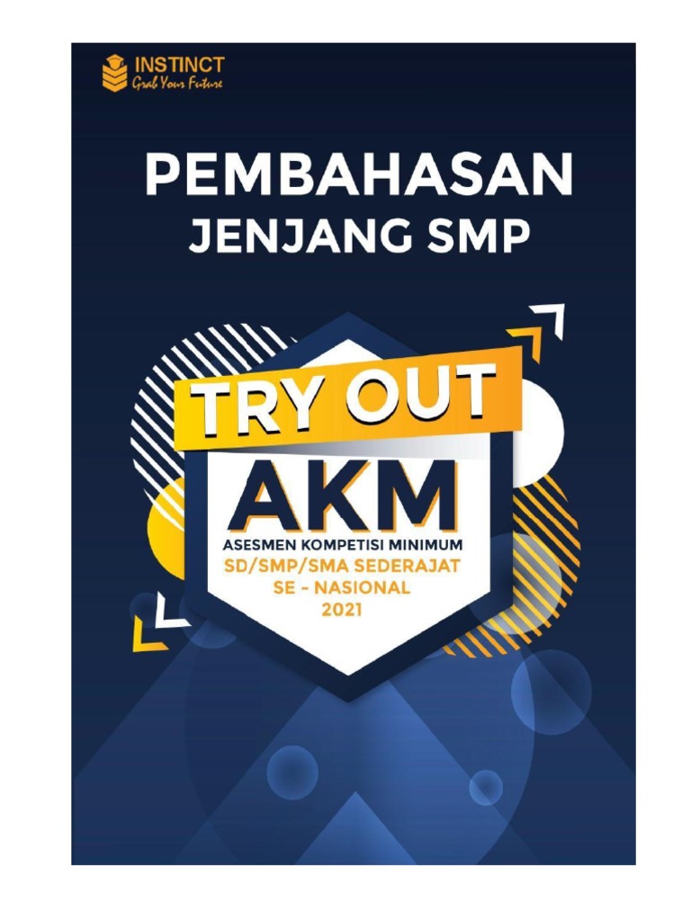 Soal Dan Pembahasan Akm SMP Fix | PDF