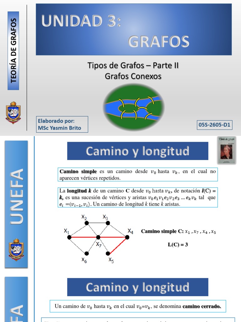 Grafo Conexo | PDF | Teoría de grafos | Análisis matemático