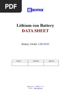 Lithium Battery UN38.3 Test Report: Prepared For | PDF | Rechargeable ...