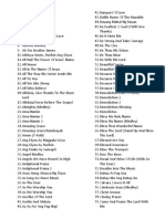 Joyful and Solemn Christian Songs List | PDF | Religious Belief And ...