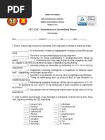 Pagsasaling Wika-Worksheets | PDF