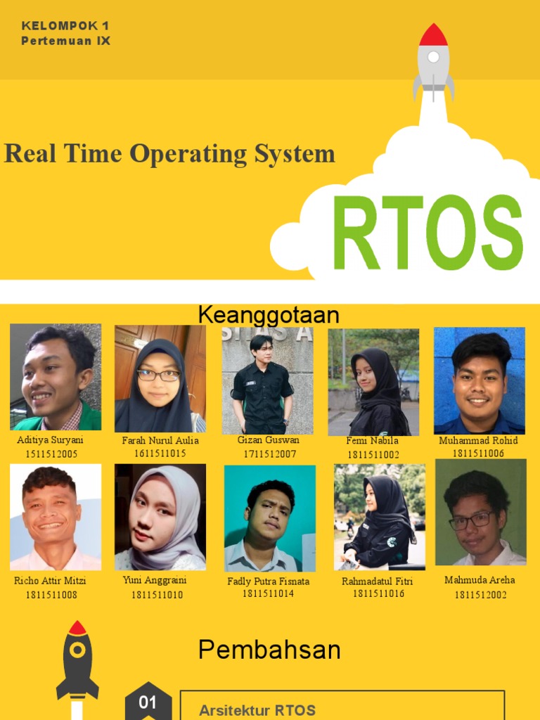 RTOS Kelompok 1 | PDF