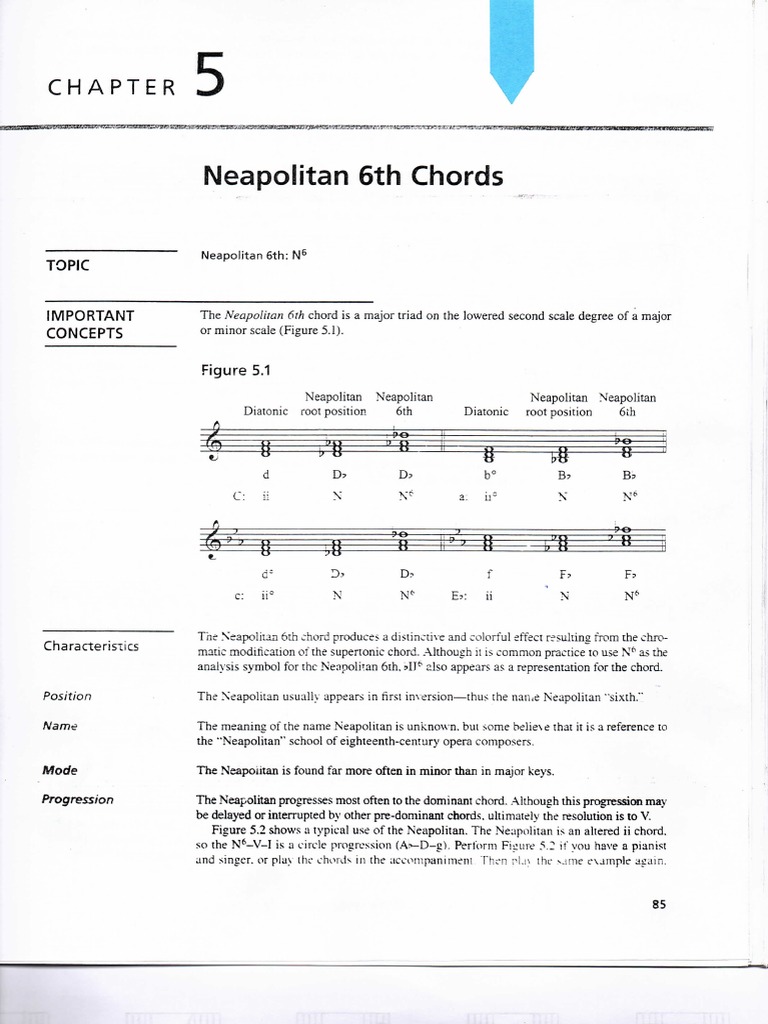 Neapolitan 6th Chord | PDF