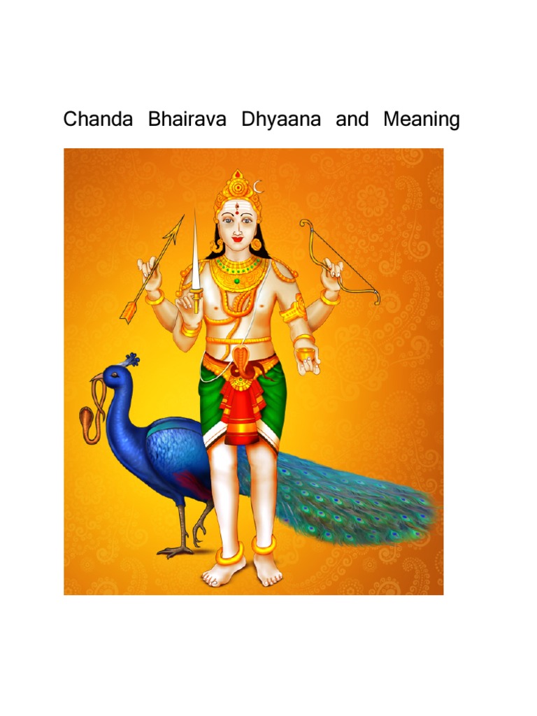 Introduction To Nava Avarana Part 18 - Chanda Bhariava Dhayana and ...