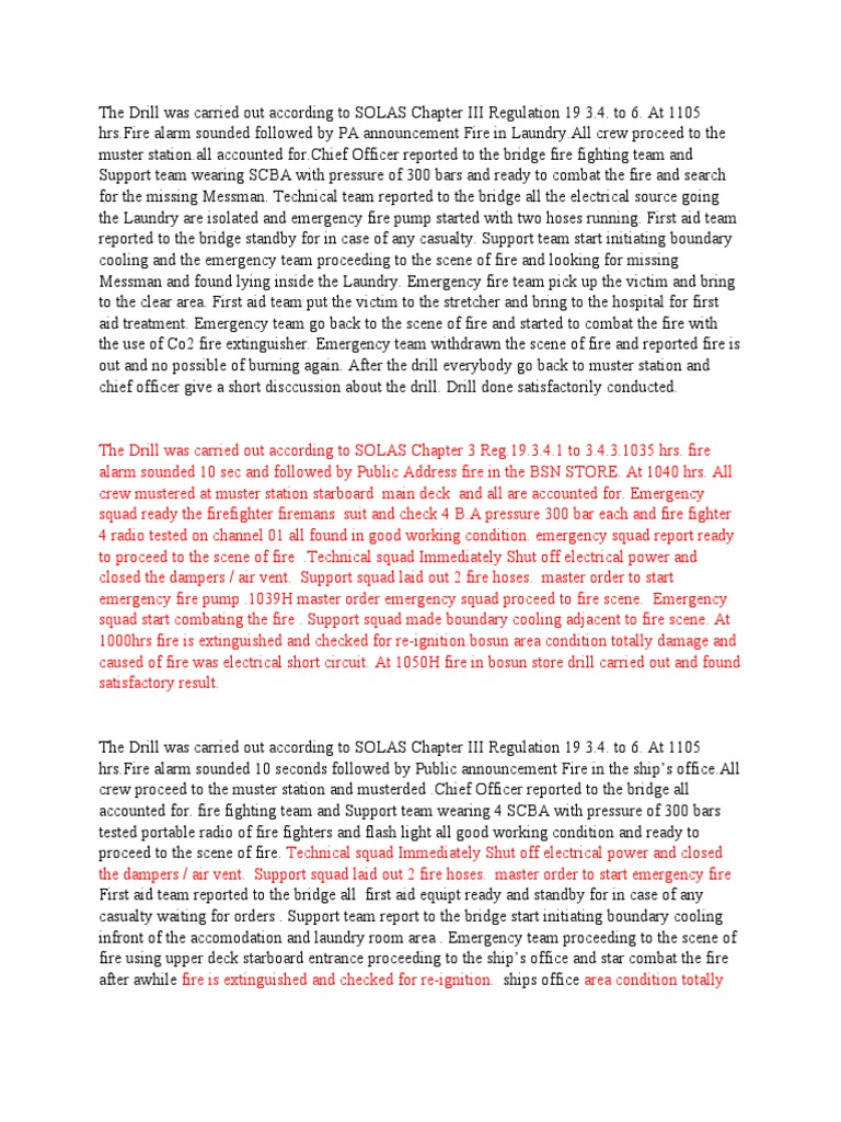 Fire Drill | PDF | Firefighter | Firefighting