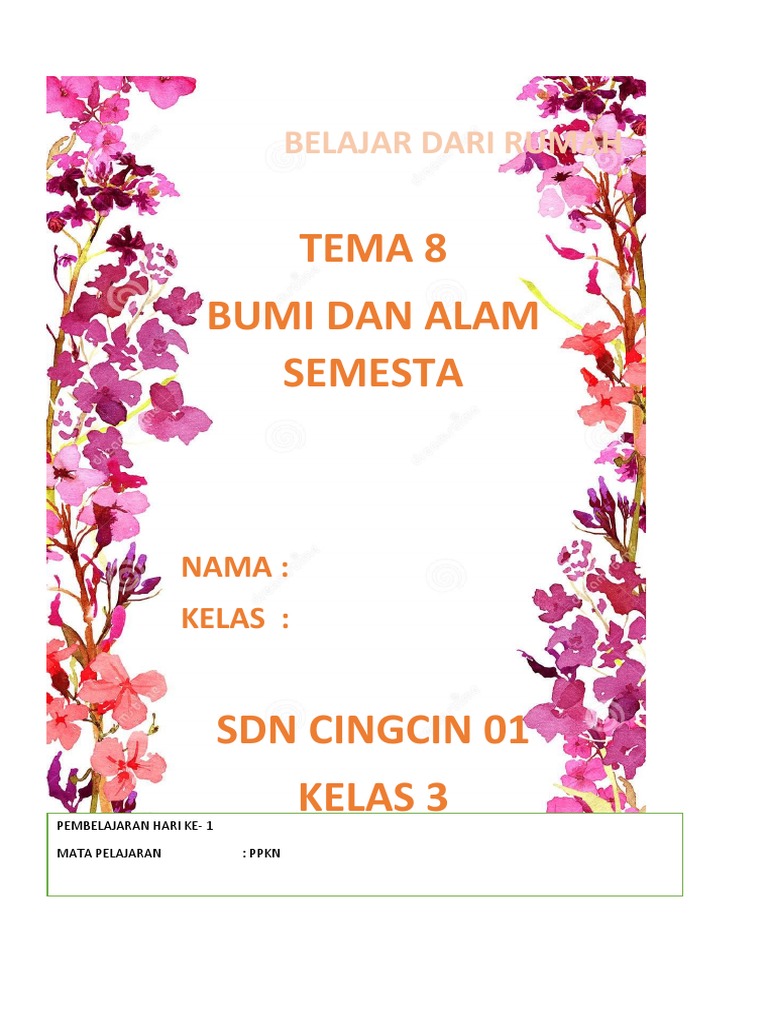 LKS Tema 8 | PDF | Seni & Disiplin Bahasa