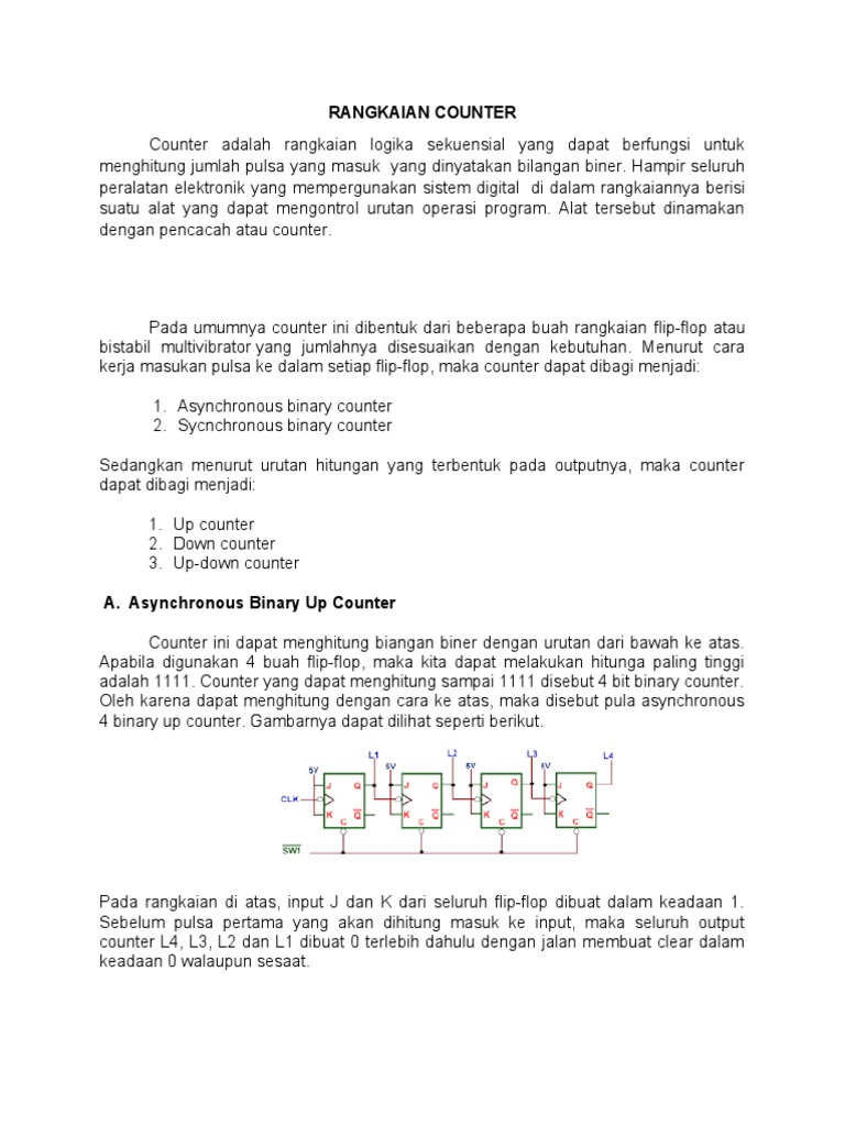 Rangkaian Counter | PDF