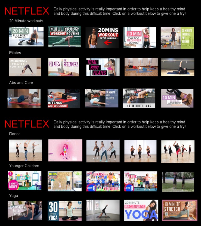 Netflex Board at Home PE Board 1 | PDF | Wellness | Lifestyle