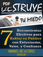 Oratoria y Persuasión con Fer Miralles | PDF | Hablar en público