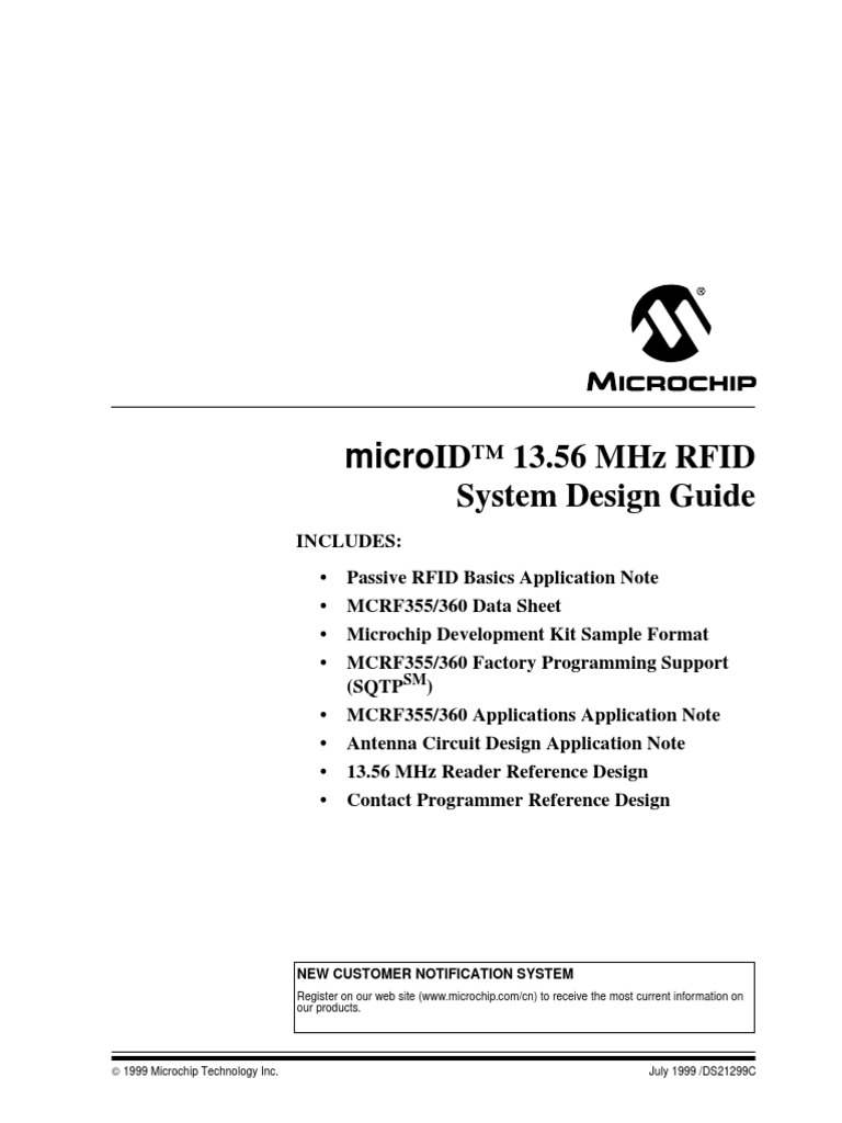 Microchip Rfid 13 5mhz | Download Free PDF | Radio Frequency ...