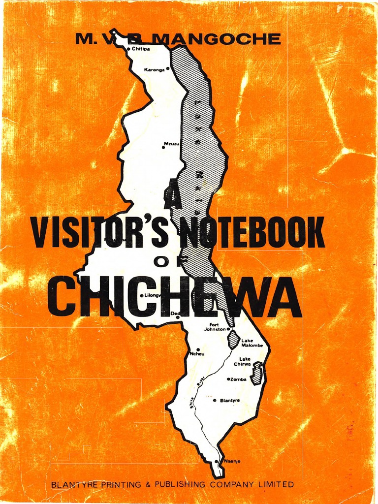 A Visitor S Notebook of Chichewa | PDF | Linguistics