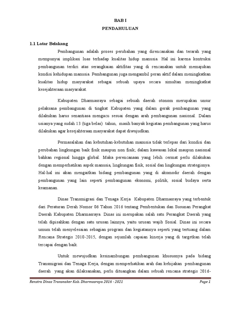 Bab I-Bab Viii | PDF