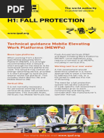 MEWP Emergency Lowering Procedures Guide | PDF