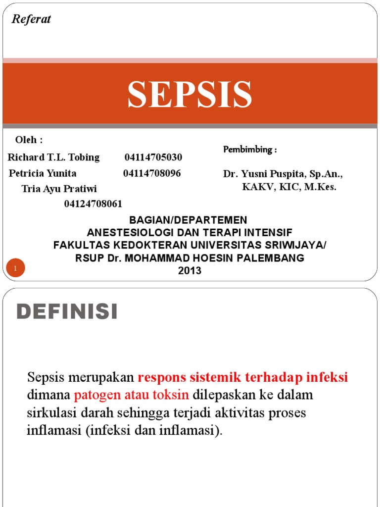 Panduan Penatalaksanaan Sepsis 2013 | PDF | Sains & Matematika