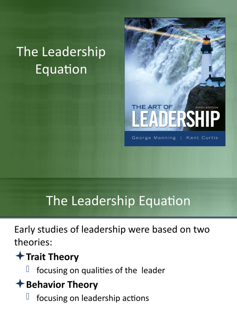 Leadership Traits and Styles Guide | PDF | Leadership | Psychological ...