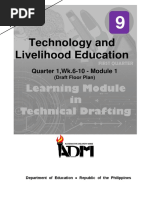 Tle Grade 9 Module Tech Drafting | PDF