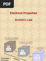 Understanding Archie's Law and Equations | PDF | Porosity | Rock (Geology)