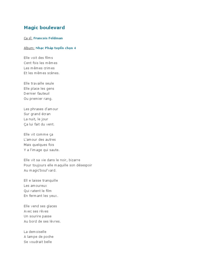 Magic Boulevard | PDF | Art