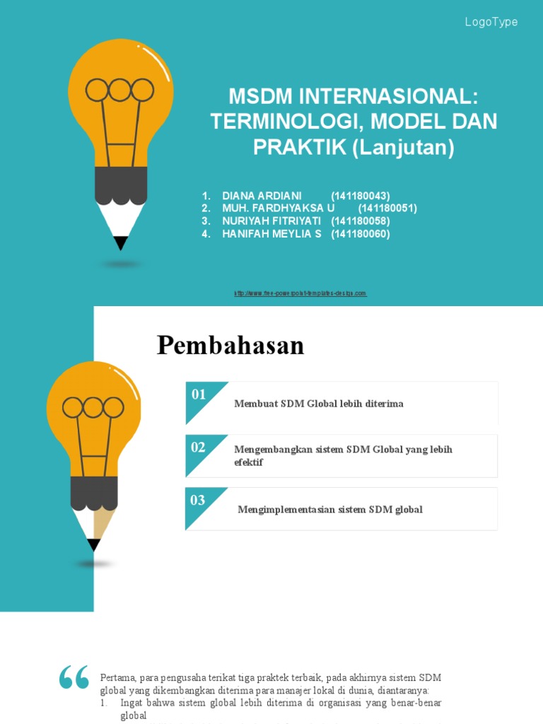 (PPT) KEL 3 MSDM Global EM - D | PDF