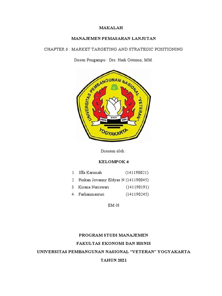 MAKALAH KEL 4 CHAPTER 6 MPL EM-H Fix | PDF | Bisnis