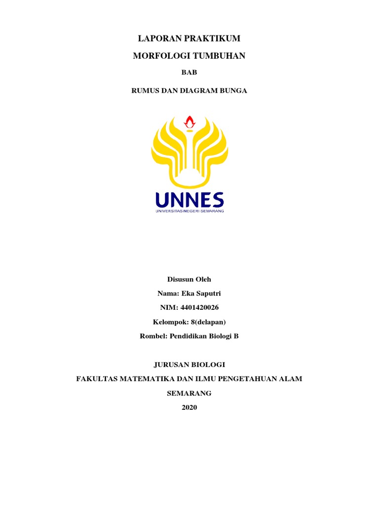 Rumus Dan Diagram Bunga | PDF