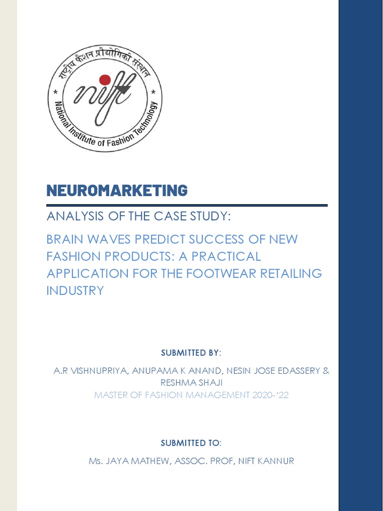 Neuromarketing: Analysis of The Case Study | PDF ...