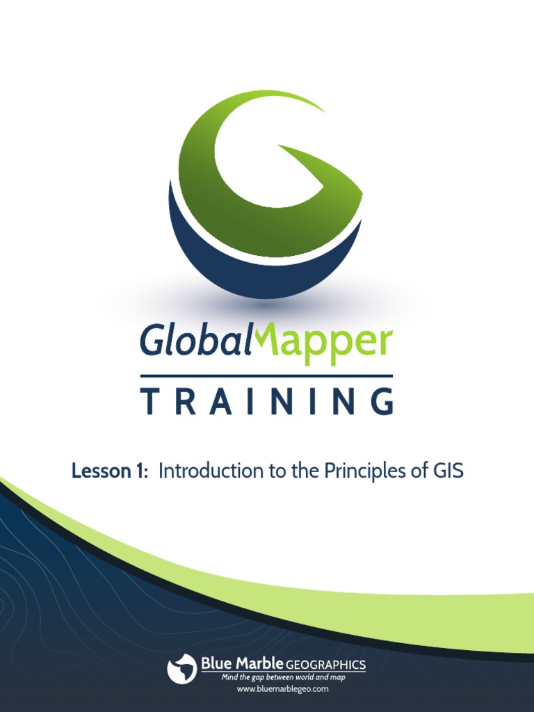 Lesson 1-Introduction To The Principles of GIS | PDF | Geographic ...