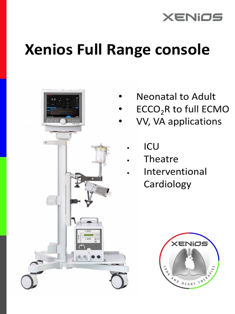 Xenios ECLS/ECMO Console | PDF | Medical Specialties | Equipment