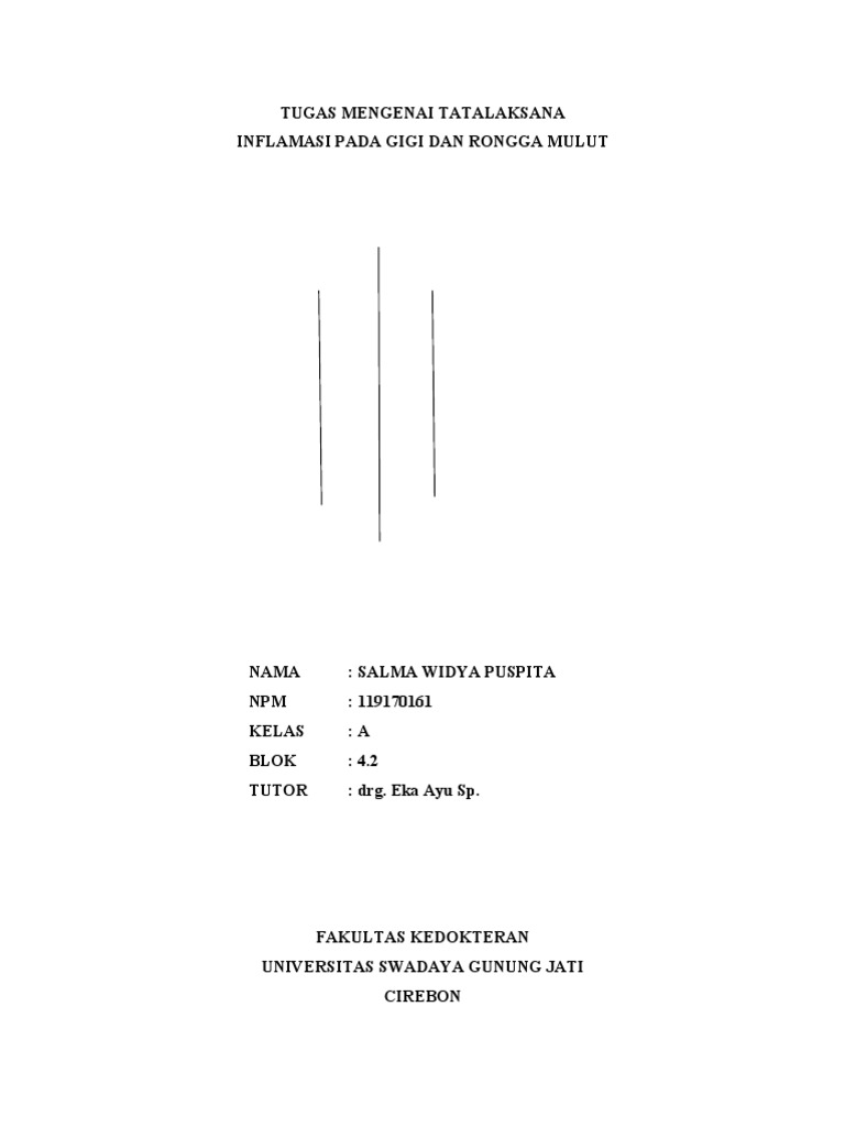 SALMA WIDYA PUSPITA - TUGAS Drg. Eka Ayu | PDF SALMA WIDYA PUSPITA - TUGAS Drg. Eka Ayu | PDF